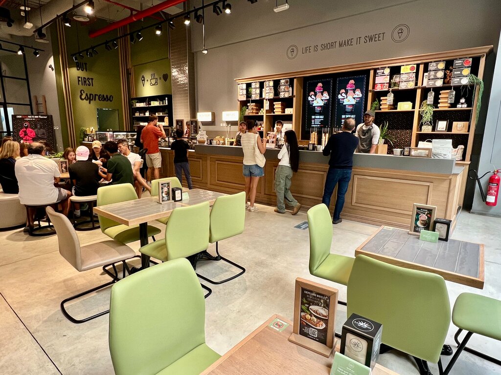 Dondurmacılar Gelateria la Romana Ice Cream Store, Dubai, foto