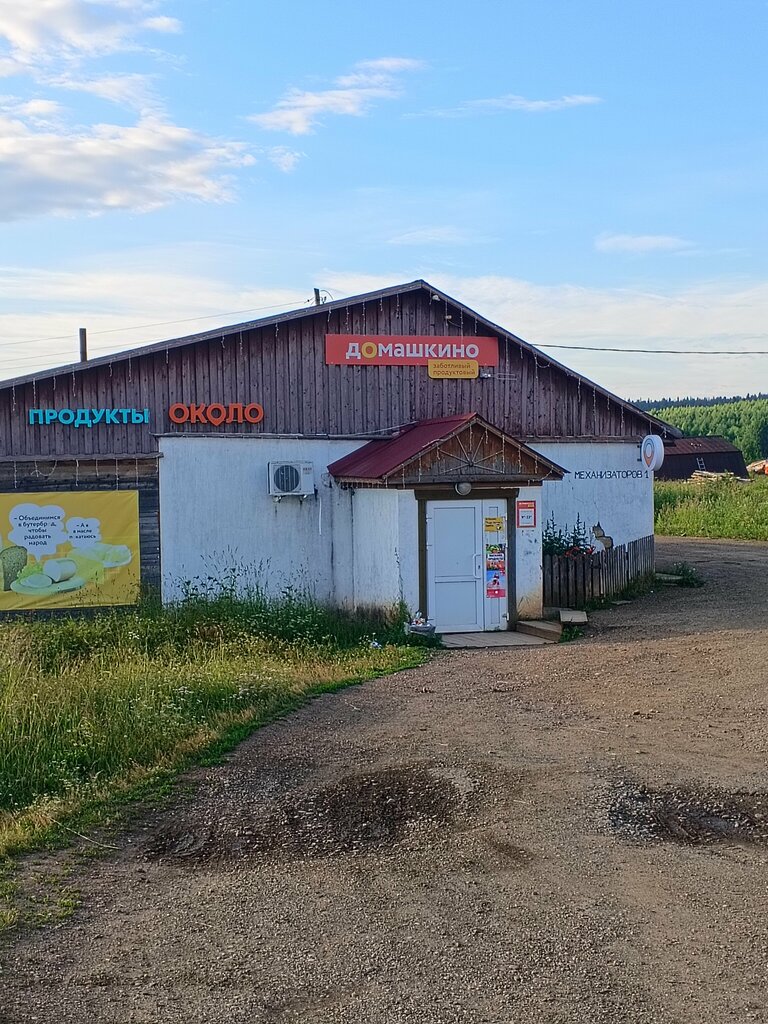 Market Домашкино, Permski krayı, foto
