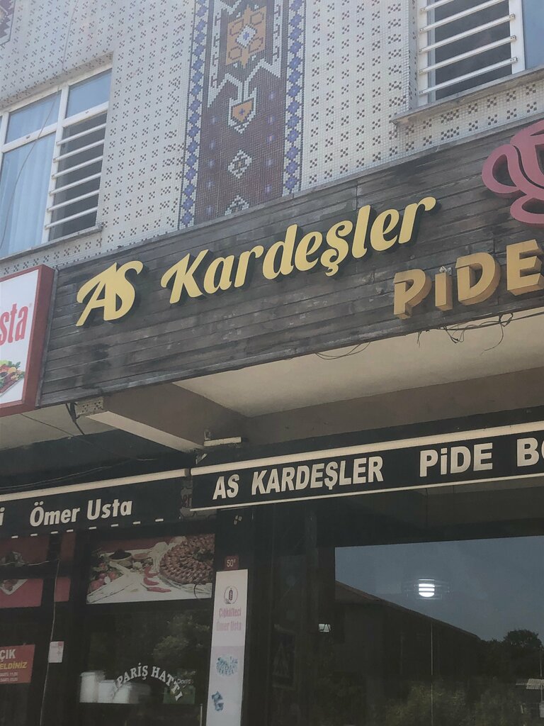 Kafe AS kardeşler pide börek, İstanbul, foto