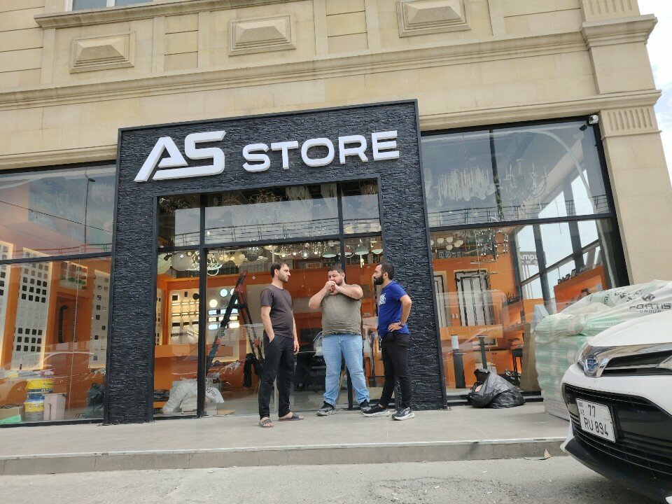 Lamba ve avize mağazaları AS Store, Bakü, foto