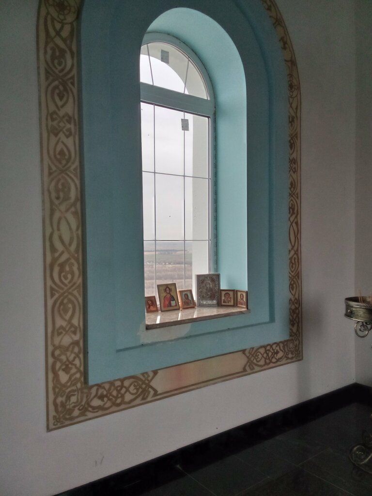Şapel, haç anıtı Часовня, Volgogradskaya oblastı, foto