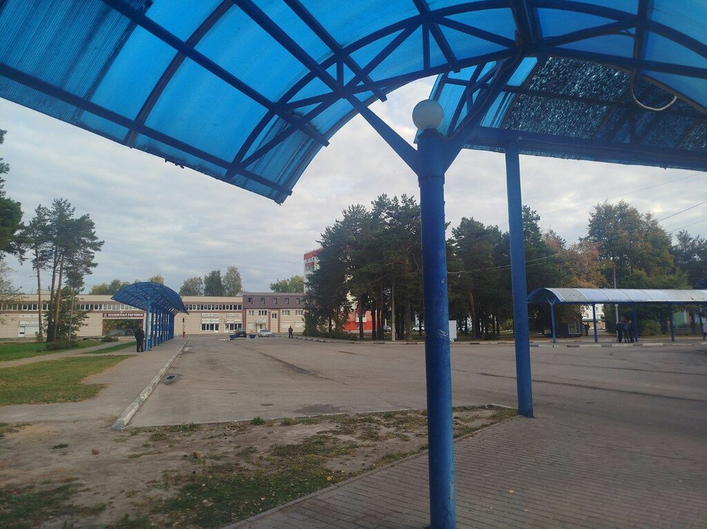 Otopark ve tamirhaneler Gup Mo Mosavtotrans Filial Shaturskoye Patp, Şatura, foto