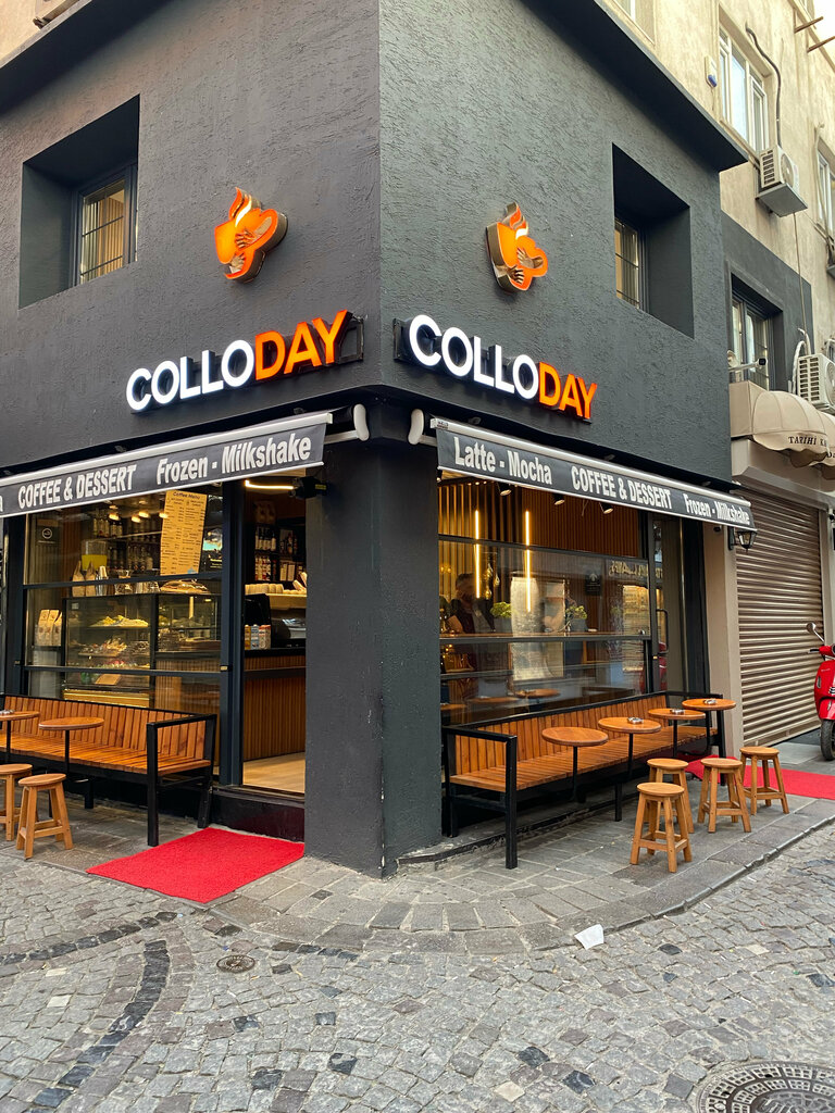 Kafe Colloday coffee, İstanbul, foto