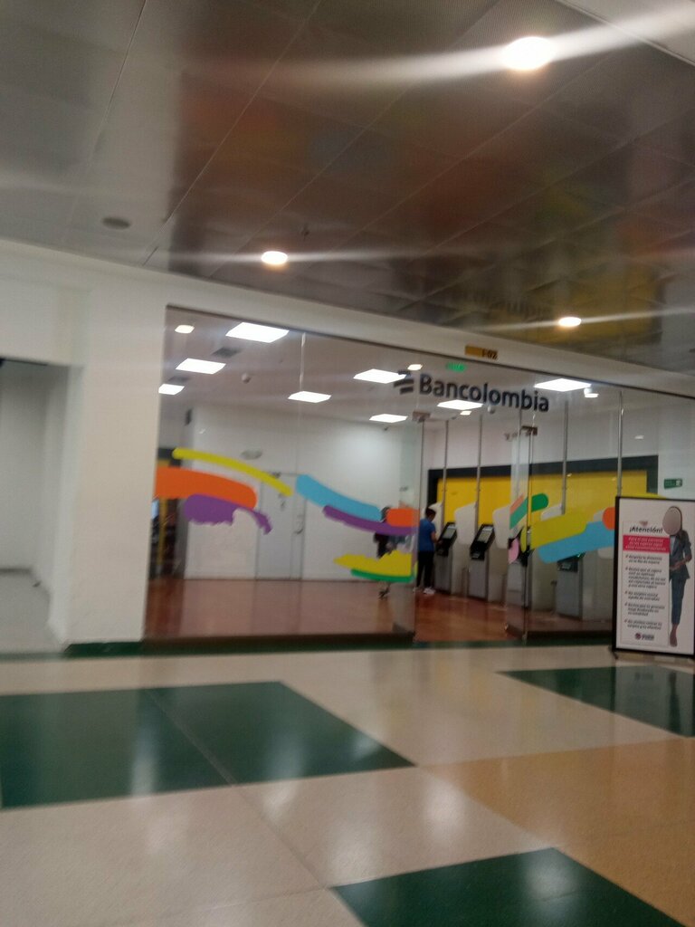 ATM'ler Bancolombia, Bogota, foto