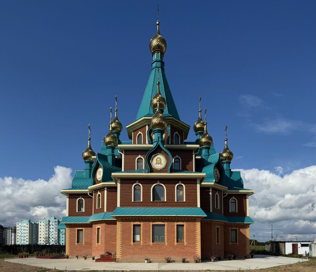 Ortodoks kiliseleri Храм Всех Скорбящих Радость, Tayshet, foto