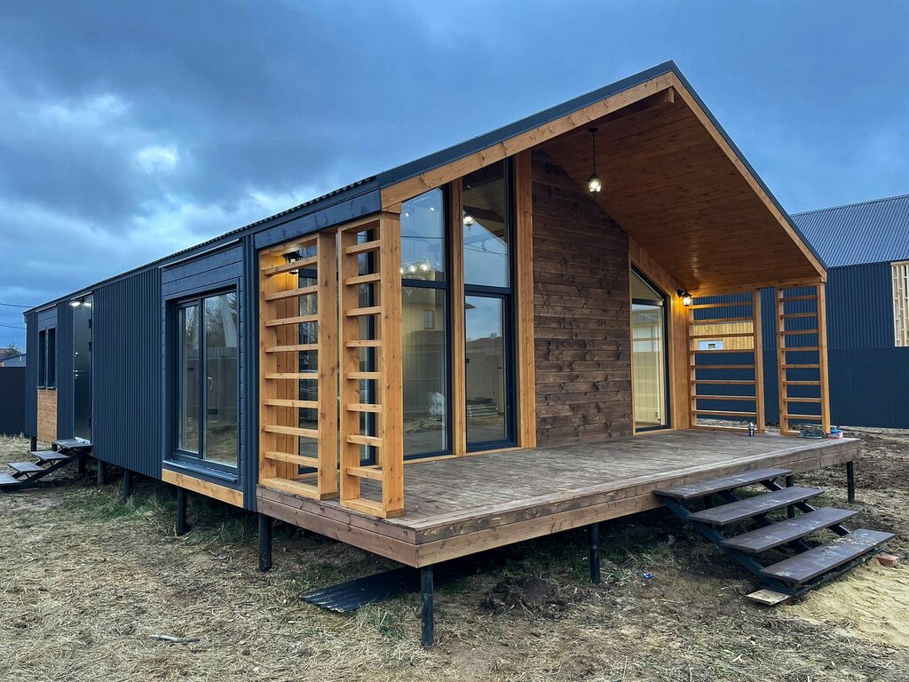 Yazlık ev inşaatı Ask Melezha, Moskova, foto