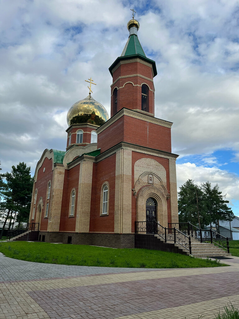 Ortodoks kiliseleri Храм в честь Богоявления Господня, Omskaya oblastı, foto
