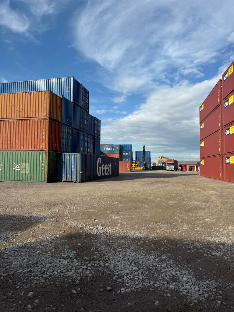 Konteyner terminali Марконт, Saint‑Petersburg ve Leningradskaya oblastı, foto