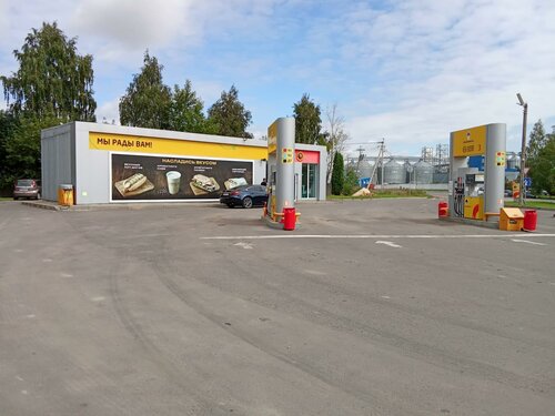 Benzin istasyonu Rosneft, Novosil, foto