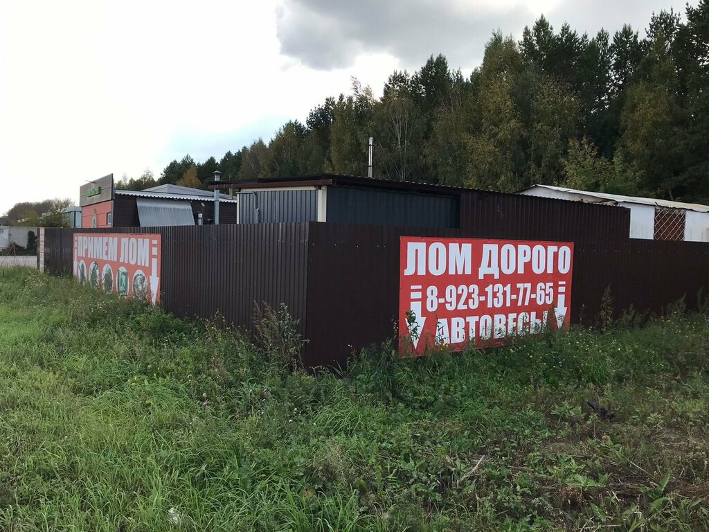 Hurda metal alımı Пункт приема металлолома, Novosibirskaya oblastı, foto