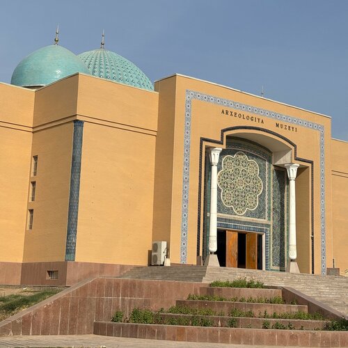 Müzeler ve sanat galerileri Tırmız Arkeoloji Müzesi, Termez, foto