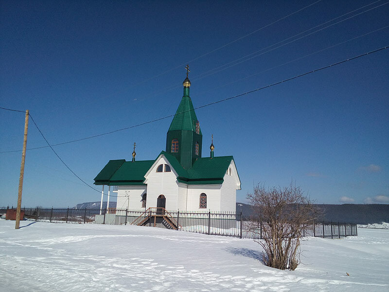 Ortodoks kiliseleri Церковь Николая Чудотворца, Saha Cumhuriyeti (Yakutistan), foto