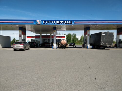 Benzin istasyonu Surgutneftegaz, Opochka, foto