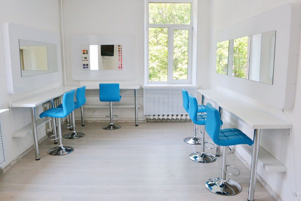 Paylaşımlı ofis Training Beauty Center Palitra, Moskova, foto