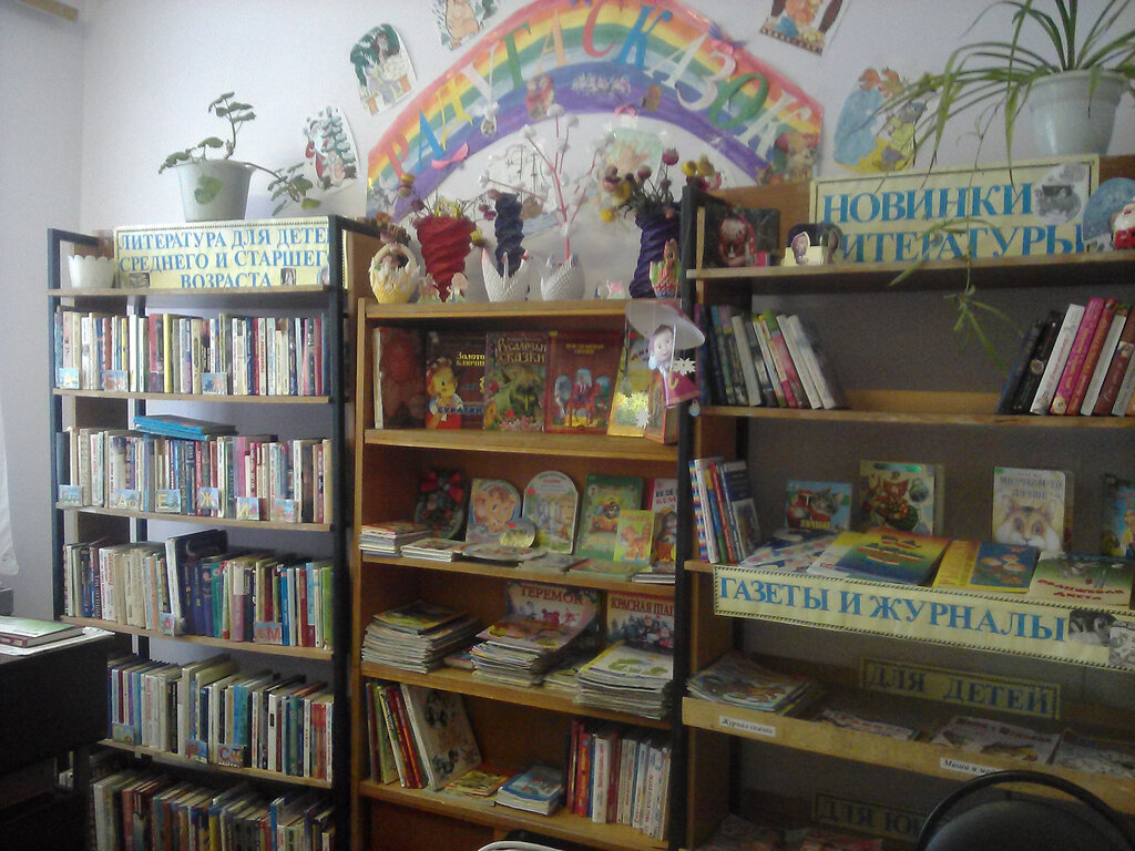 Kütüphaneler Новоалександровская библиотека-клуб, Tümen (Tiumenskaya) oblastı, foto