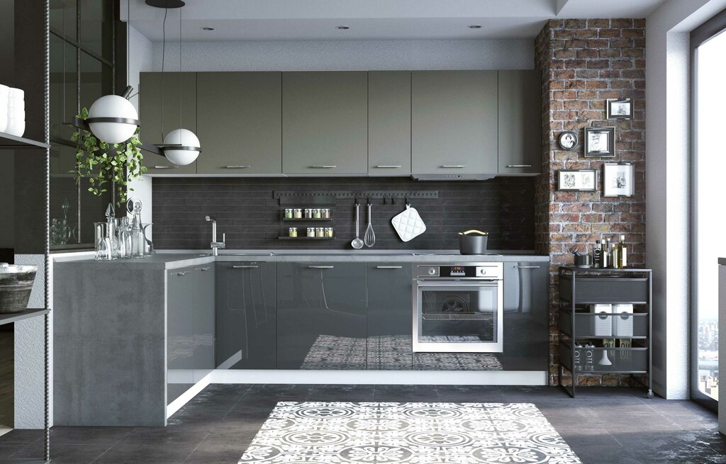 Mutfak mobilyaları Kitchens Modul Online, Minsk, foto