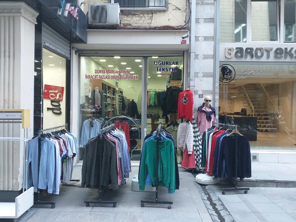 Giyim mağazası Uğurlar Tekstil, İstanbul, foto