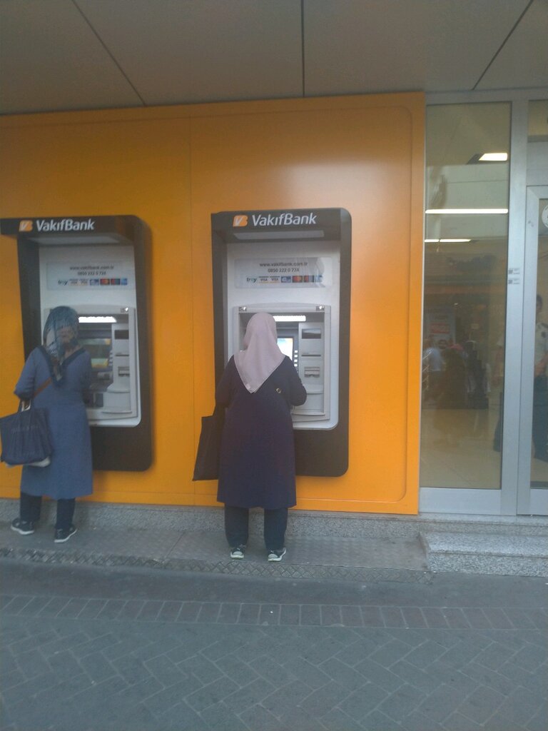 ATM'ler Vakıfbank ATM, İstanbul, foto
