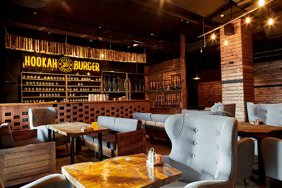 Bar Hookah Burger, Moskova, foto