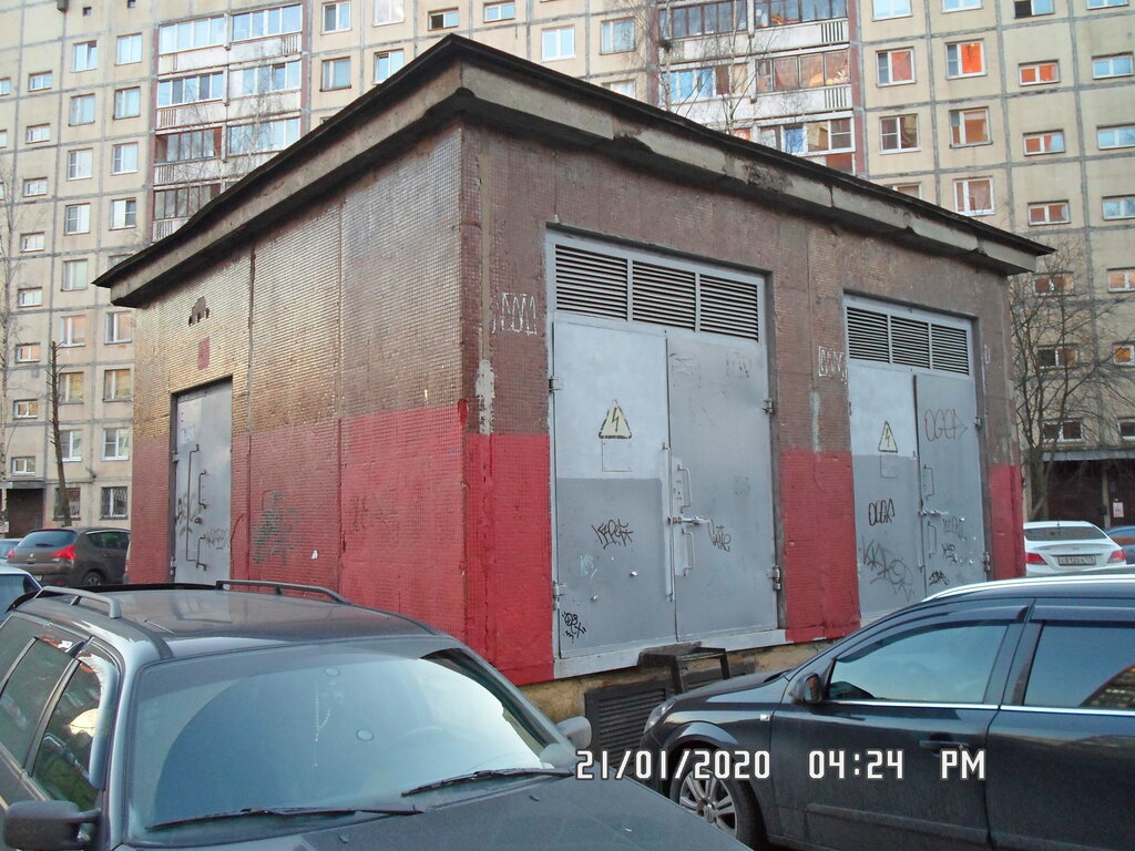 Mühendislik altyapısı Трансформаторная подстанция № 17787, Saint‑Petersburg, foto