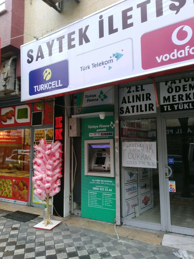 ATM'ler Türkiye Finans Paratik, İstanbul, foto