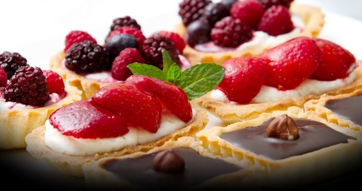 Ekmek fırını Pasticceria Virgilio Guberti, Lombardiya, foto