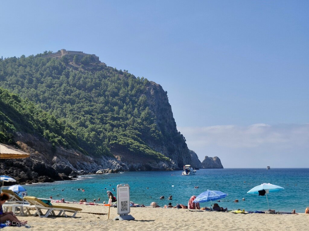 Plaj Kleopatra Plajı, Alanya, foto