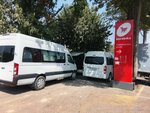 Public transport stop (Tashkent Region, Chirchik, Alisher Navoi Avenue), toplu taşıma durağı  Çırçık'tan