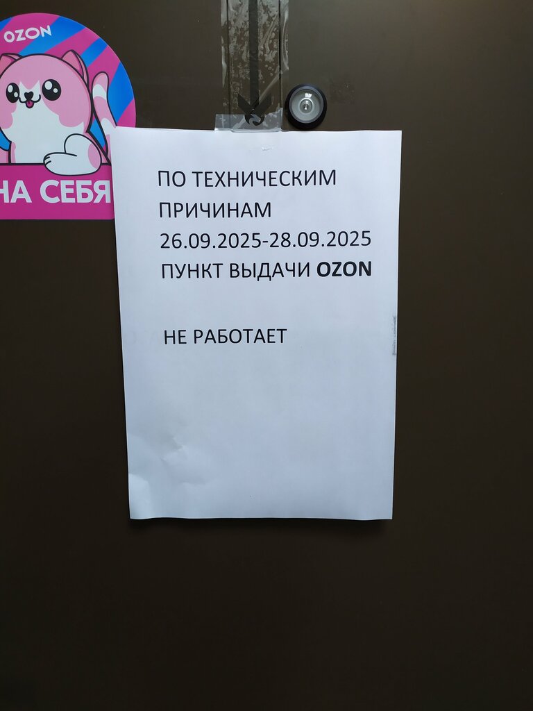 Teslimat noktası Ozon, Balaşiha, foto