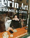 Berin Art Ceramic & Coffee (İzmir, Foça, Mustafa Kemal Atatürk Mah., Savran Sok., 4A), sanat atölyeleri  Foça'dan