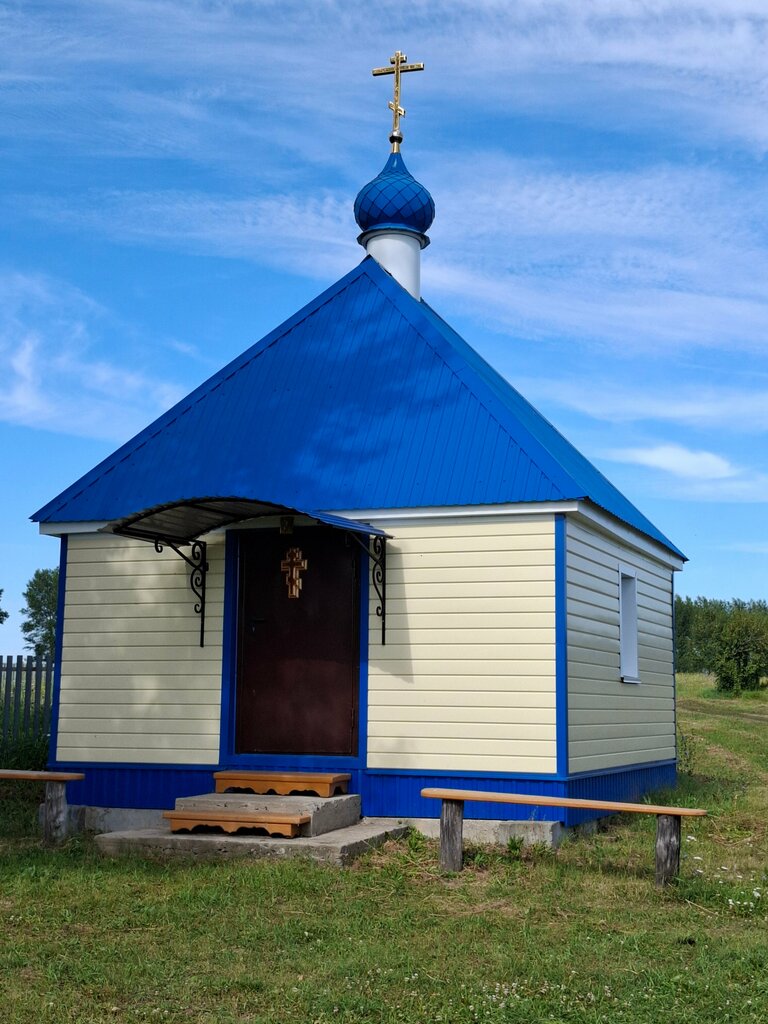 Şapel, haç anıtı Часовня, Tataristan, foto