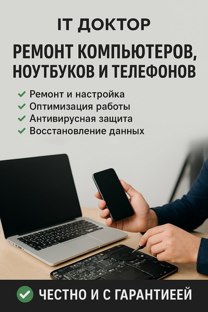 Bilgisayar teknik servisleri IT doctor, Vladivostok, foto
