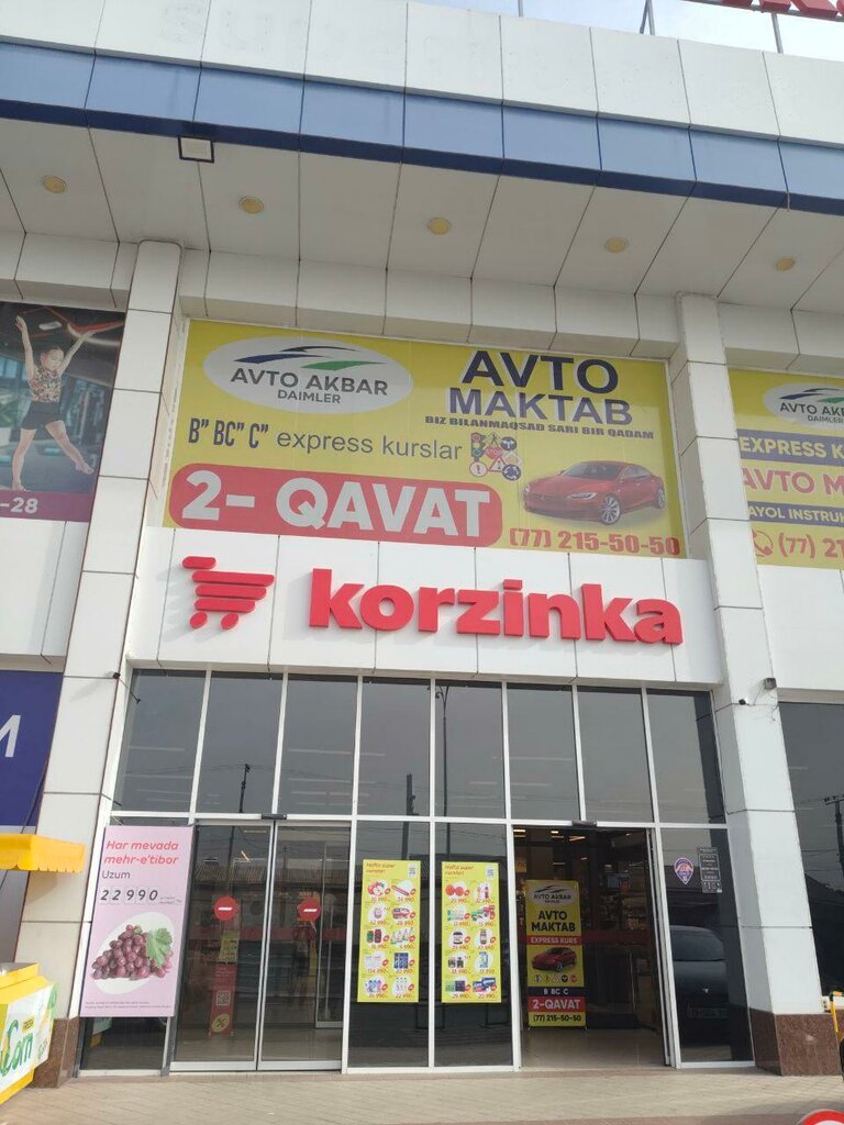 Süpermarket Korzinka, Taşkent, foto