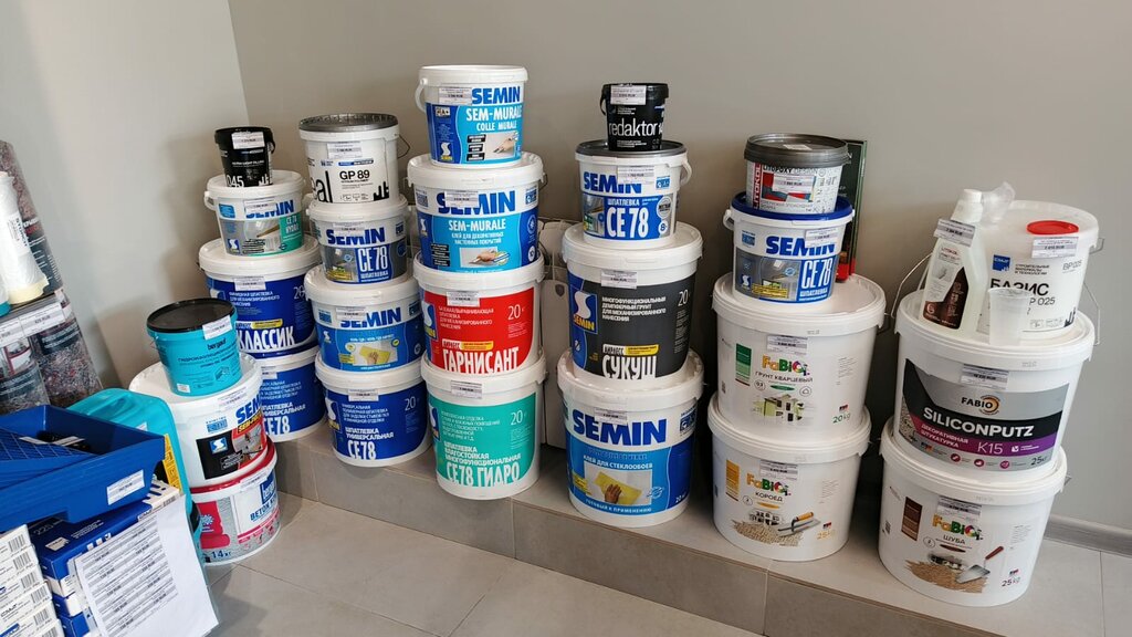 Boya ve cila malzemeleri üretim ve satış yerleri ProfiMax, Rostov‑na‑Donu, foto