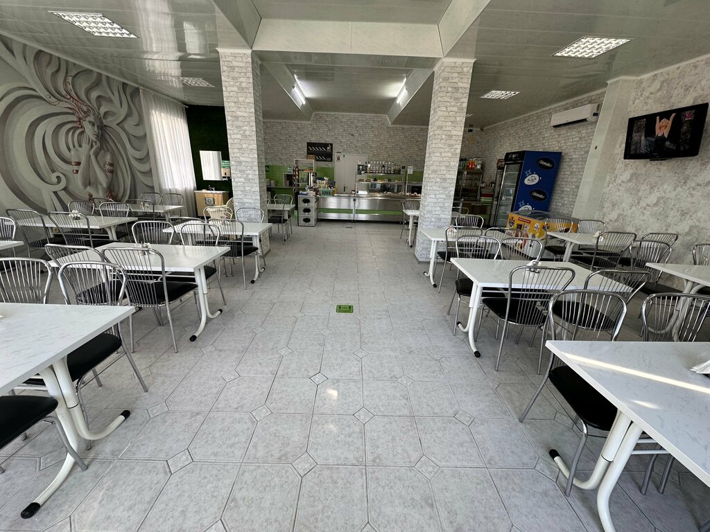 Kantin, yemekhane Волна, Krasnodarski krayı, foto