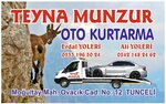 Teyna Munzur Tunceli Oto kurtarma (Tunceli, Tunceli Merkez , Moğultay Mah., Ovacık Cad., 13), çekici hizmeti  Tunceli'den