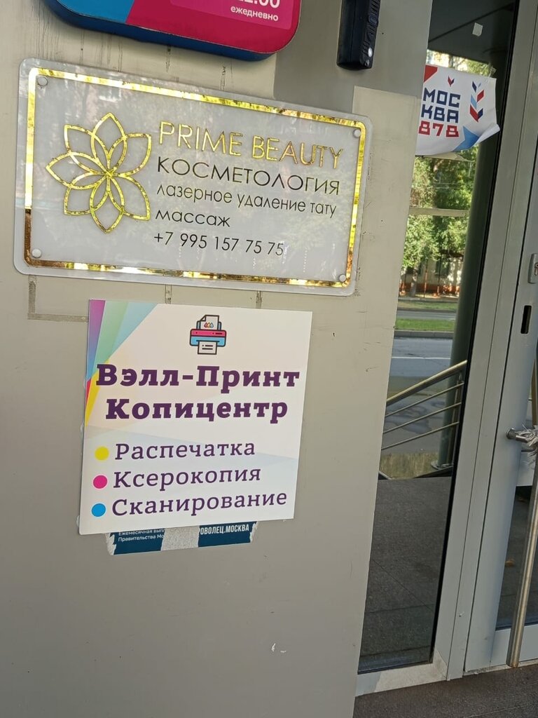 Fotokopi dükkanları Вэлл-Принт, Moskova, foto