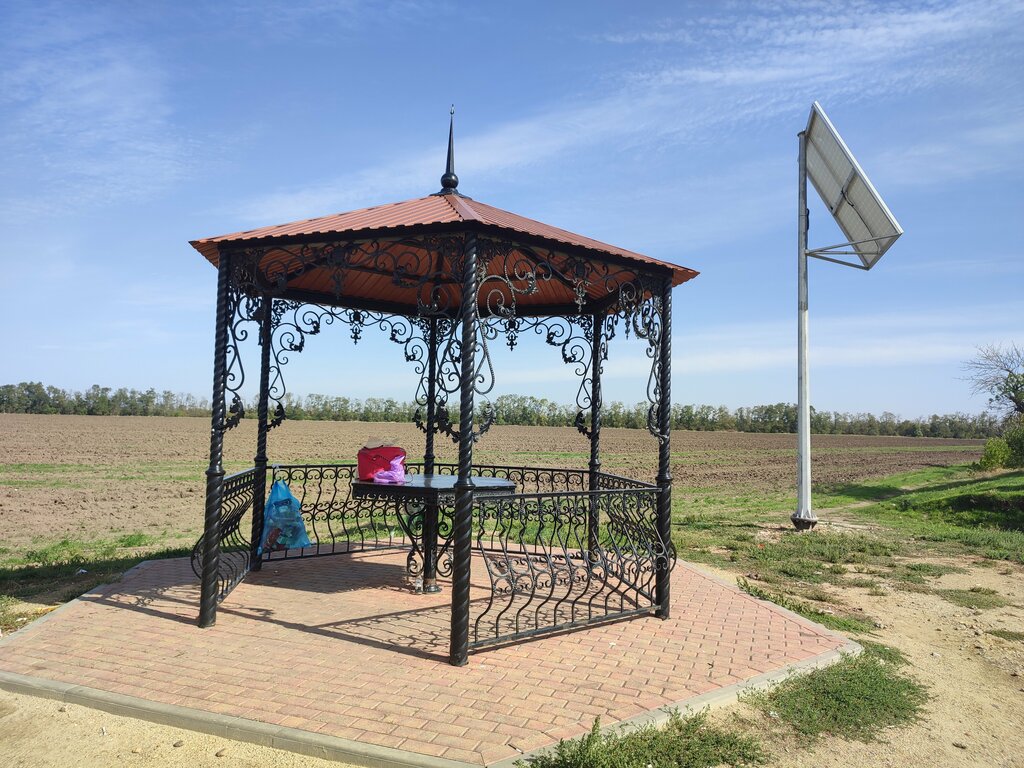 Giriş işareti Белоглинский район, Krasnodarski krayı, foto