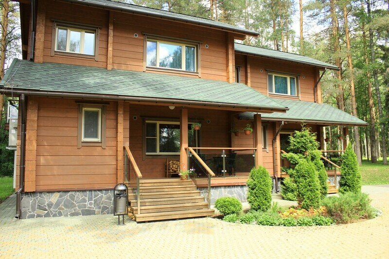 Tatil altyapısı Дом отдыха Валдай, коттедж № 10, Novgorodskaya oblastı, foto