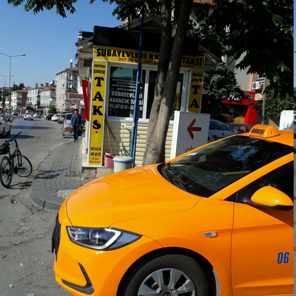 Taksi durağı Kavacık Taksi, Ankara, foto