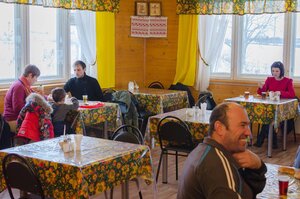 Монастырская трапеза (Ivanovo Region, Ilyinskiy rayon, Isayevskoye selskoye poseleniye, selo Pogost Krest), kafe  İvanovskaya oblastından