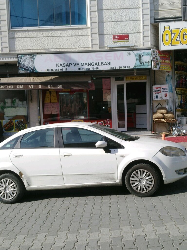Kasap, şarküteri Abu Kasem ve Mangalbaşı, İstanbul, foto