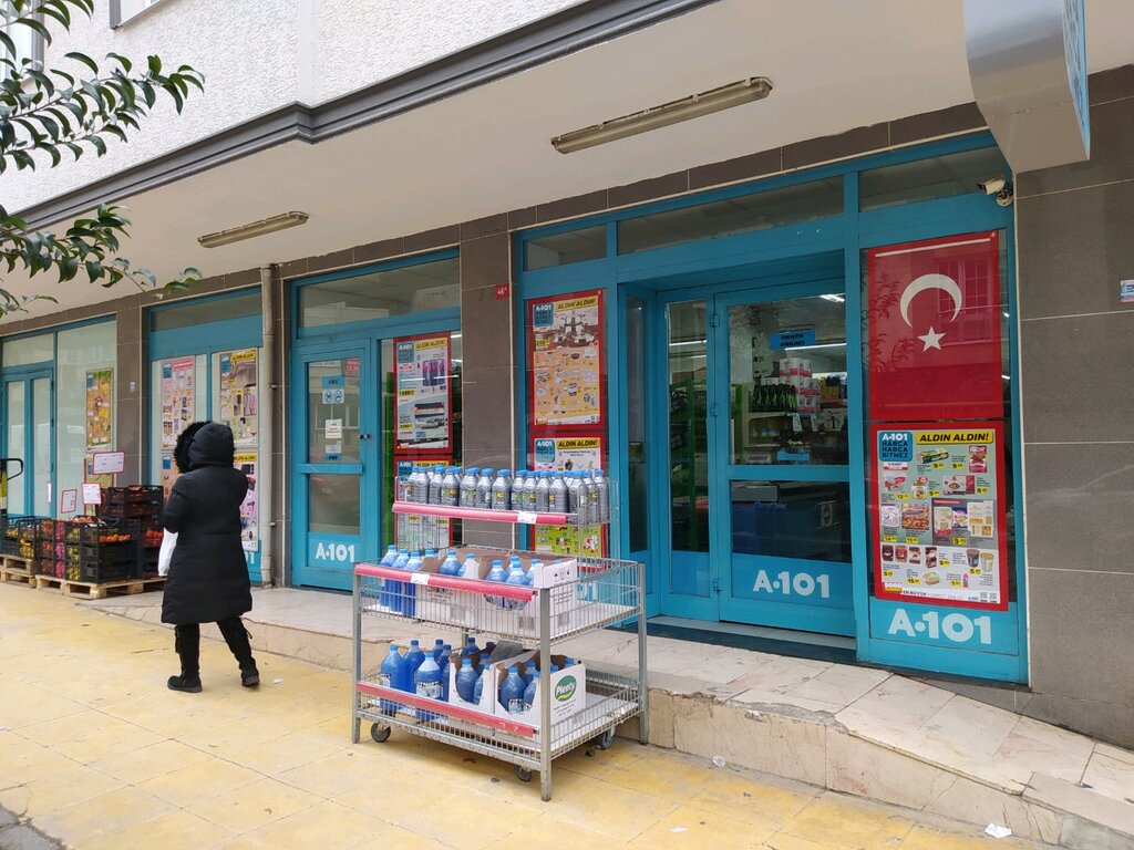 Süpermarket A 101, İstanbul, foto