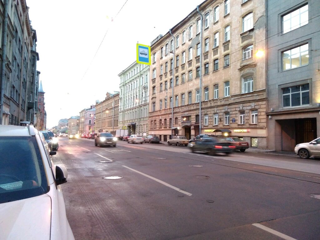 Demiryolları yönetimi ve bakımı Остановки трамваев, Saint‑Petersburg, foto