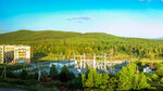 Электрическая подстанция Западная (Chelyabinsk Region, Satka, mikrorayon Zapadny), mühendislik altyapısı  Satka'dan
