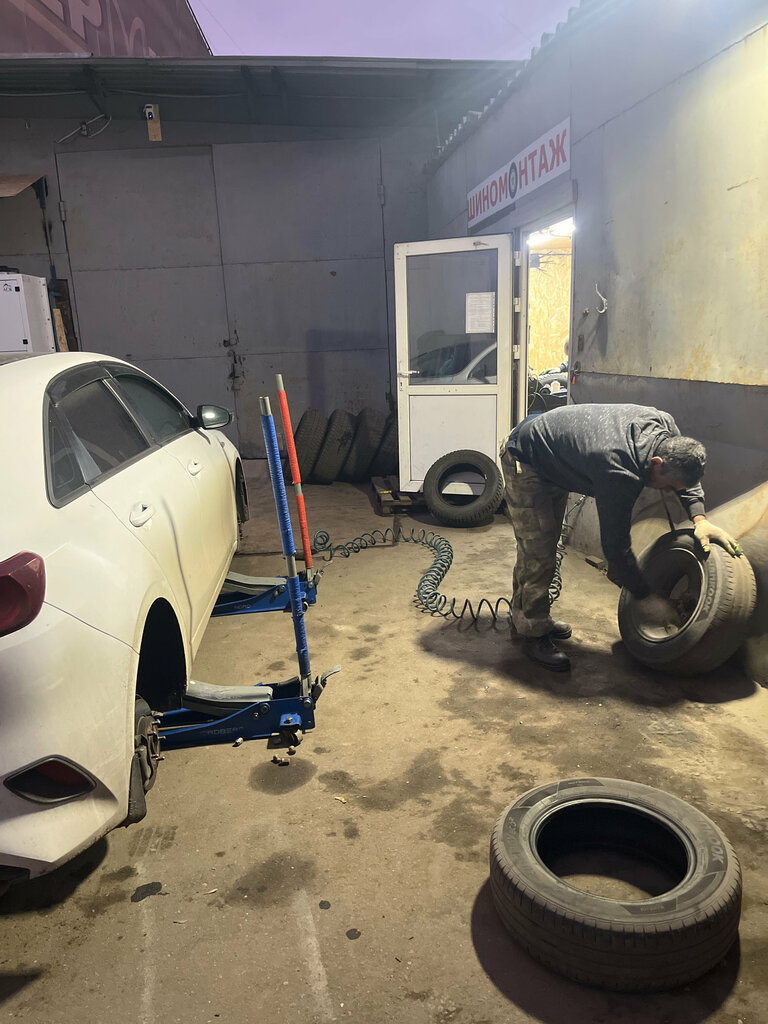 Oto lastik tamiri Шиномонтаж, Moskova, foto
