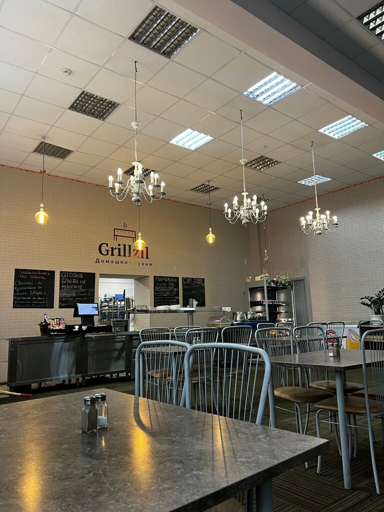 Kantin, yemekhane Grillzil, Moskova, foto