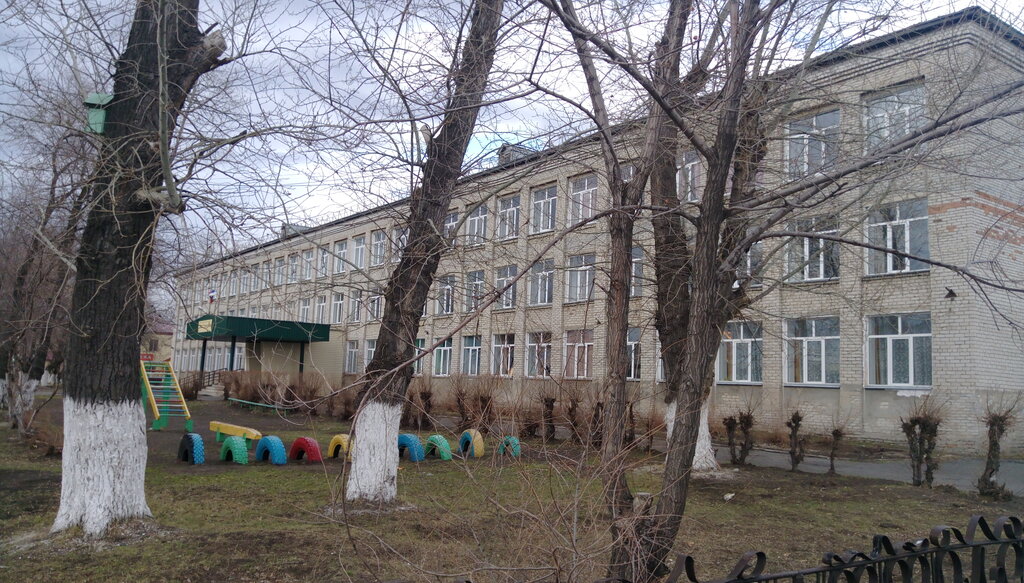 Ortaokul Mkou Srednyaya obshcheobrazovatelnaya shkola, Kurganskaya oblastı, foto