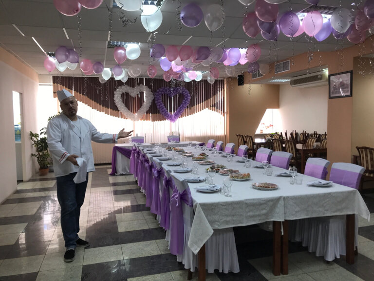 Kantin, yemekhane Smile, Moskova, foto