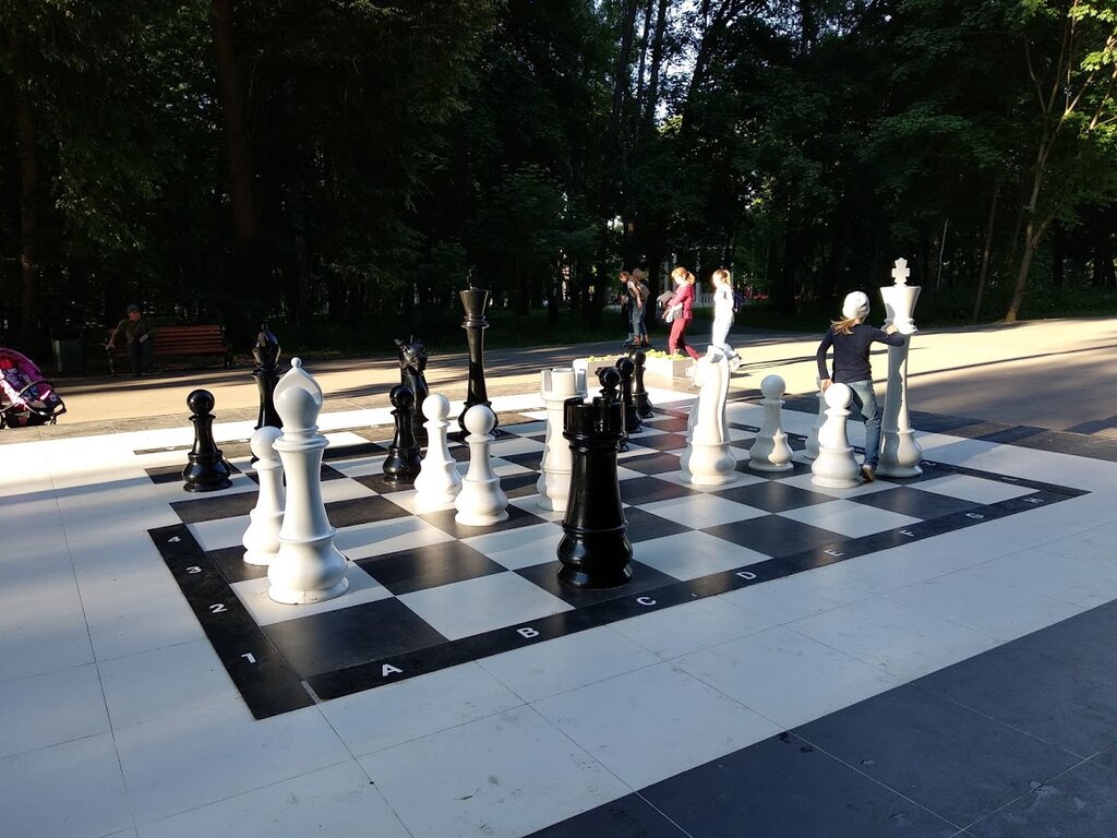 Dekorasyon ve süsleme, onur panosu Большие шахматы, Tula, foto